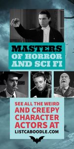 11 Weird Creepy Character Actors | listcaboodle.com