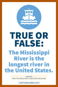 Mississippi River Quiz For Kids (Learn About the Mighty Waterway)