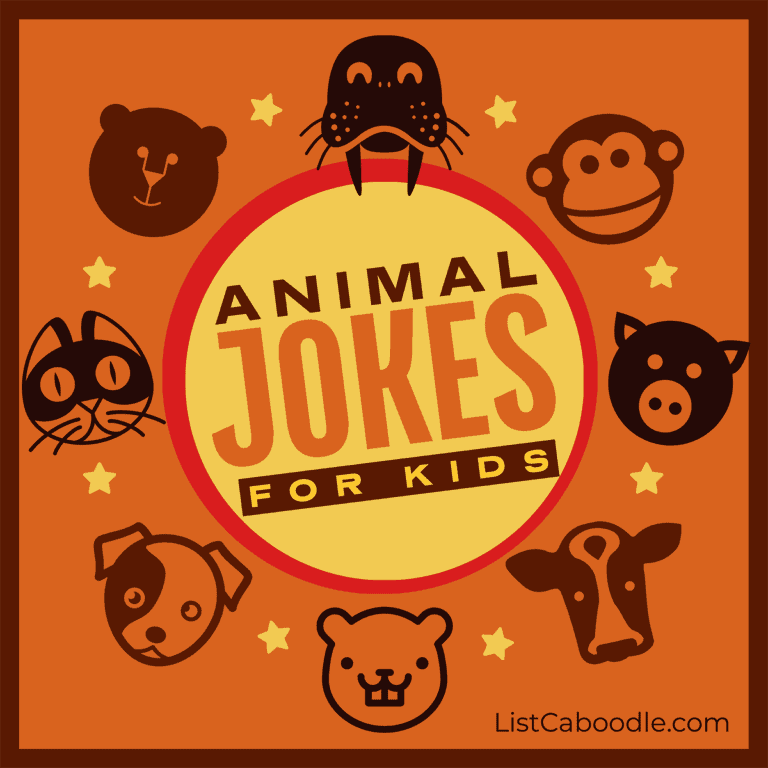 101+ Animal Jokes For Kids (Laugh-Out-Loud Fun!) | ListCaboodle