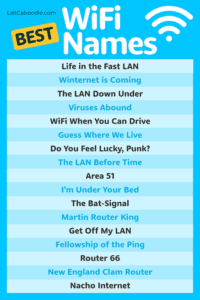 99+ Best WiFi Names (For A Chuckle or Two!)