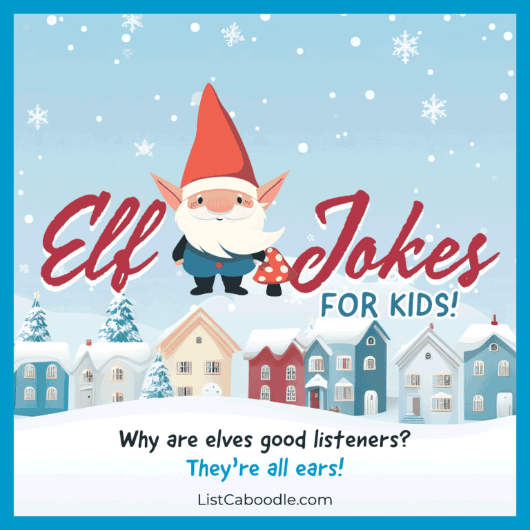 30+ Elf Jokes For Kids (They’re Cute, Clean & Clever!)