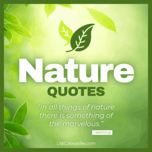 99+ Nature Quotes, Sayings (for Exploring the Outdoors!)