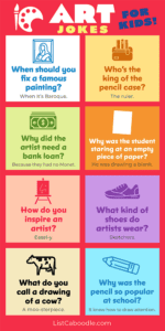 49 Art Jokes For Kids (to Draw a Laugh or Two!)