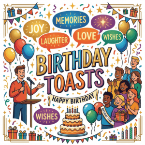 150+ Best Birthday Toasts (Funny, Heartfelt, and Milestones)